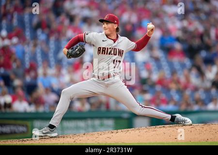 Arizona Diamondbacks' Tommy Henry plays during a baseball game, Monday ...