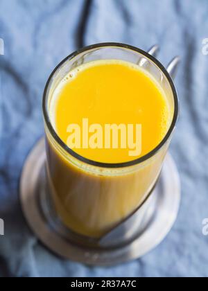 Homemade vegan golden milk Stock Photo - Alamy