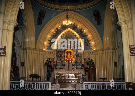 Altar, Basilica of Our Lady of Good Health at Velankanni Velanganni on ...