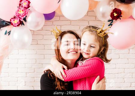 The cute little princesses Stock Photo - Alamy