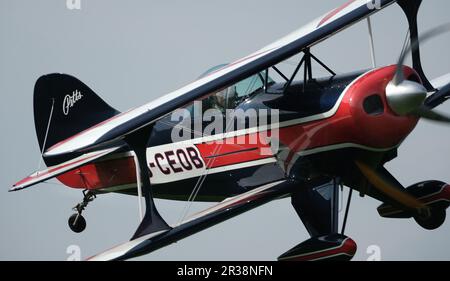 Pitts special aerobatic modern biplane Stock Photo - Alamy