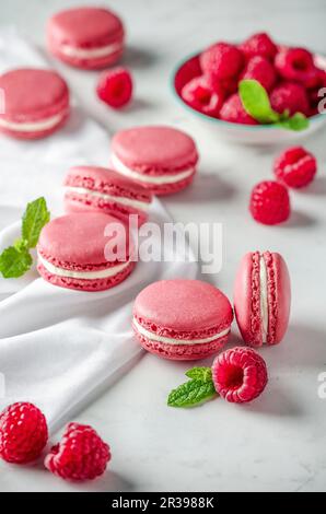 A raspberry with leaves close up FoodCollection Stock Photo - Alamy