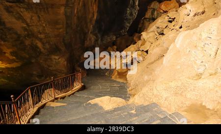 Stairs Inside Borra Caves, Aruku Valley, Andhra Pradesh, India Stock ...