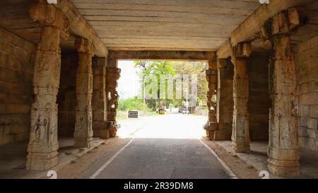 Carvings and Entrance For Rani Mahal, Chandragiri Fort, Tirupati ...