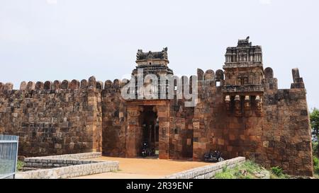 Main Entrance of Siddhavatam Fort, Ancient Carvings on it, Kadapa ...