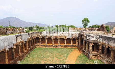 Mandapa in the Fort Premises, Siddhavatam Fort, Kadapa, Andhra Pradesh ...