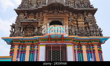 Gopuram of Sri Kodanda Rama Temple, Gollala Mamidada, East Godavari ...