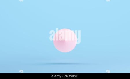 Pink Cone Floating Geometric Shape Solid Pointy Round Structure Kitsch ...