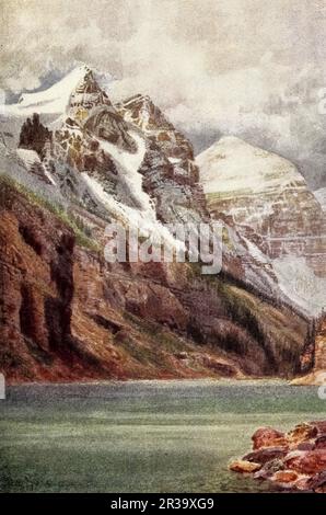 The Lake Painted by T. Mower Martin (Thomas Mower Martin) from the book ...