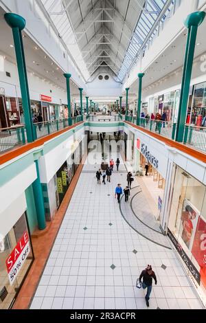 Inside Interior of Alberton City Mall in Johannesburg Stock Photo - Alamy