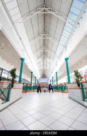 Inside Interior of Alberton City Mall in Johannesburg Stock Photo - Alamy