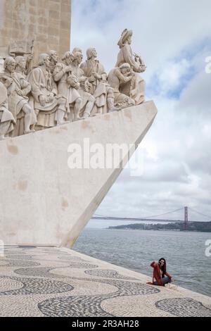 Monumento de los Descubrimientos in Belem, Discoverer Monument, Belem ...