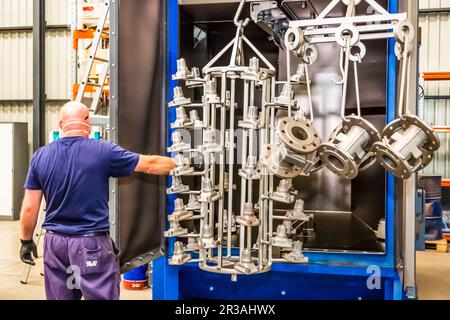 Manufacturing and Assembly Painting Facility Stock Photo - Alamy