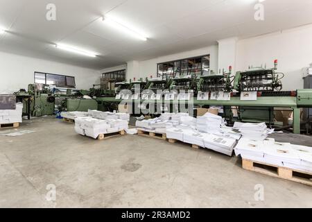 Inside a Printing and Packaging Factory Facility Stock Photo - Alamy