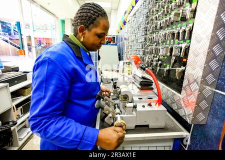 Inside Interior of a Dry Cleaners in a Mall Stock Photo - Alamy