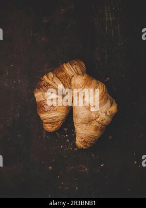 Two croissants FoodCollection Stock Photo - Alamy