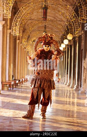 Performance, Harlekin, Venedig Karneval, Karneval Venedig, Schönheit ...