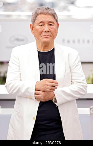 Takeshi Kitano beim Photocall zum Kinofilm 'Kubi' auf dem Festival de ...