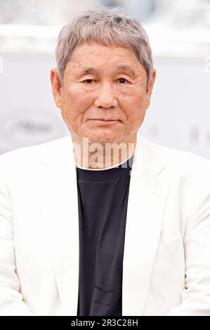 Takeshi Kitano beim Photocall zum Kinofilm 'Kubi' auf dem Festival de ...