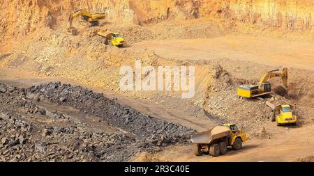 Manganese Mining and processing Stock Photo - Alamy