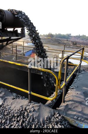 Coal Mining and processing Plant Equipment Stock Photo - Alamy
