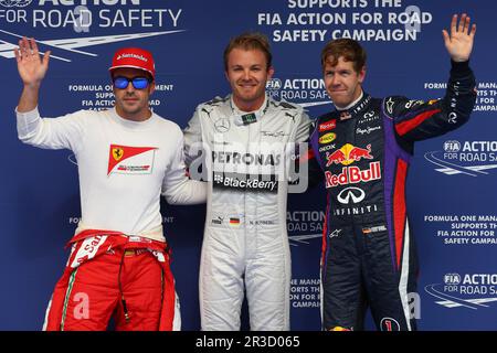 Fernando Alonso (ESP) Ferrari F138. United States Grand Prix, Friday ...