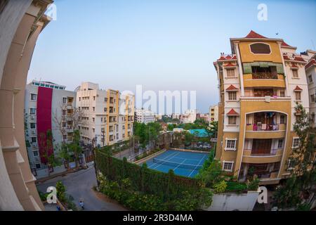Hyderabad city buildings and skyline in India Stock Photo - Alamy