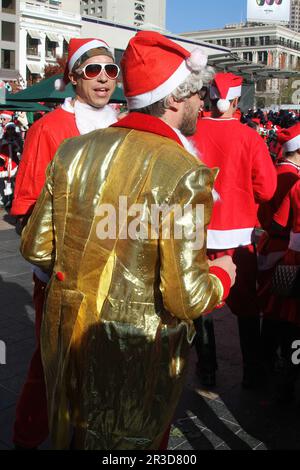 SantaCon, San Francisco Stock Photo - Alamy