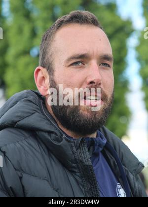 German discus thrower Daniel Jasinski TV Wattenscheid 01 at SchÃ¶nebeck ...