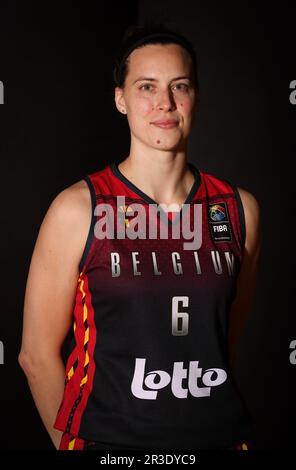 Wilrijk, Belgium. 23rd May, 2023. Belgium's Betty Mununga poses for the ...