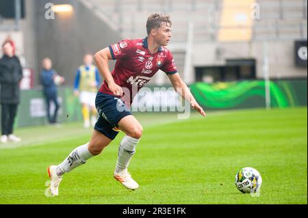 Gothenburg, Sweden. 23rd May 2023. Noah Christoffersson of Örgryte ...