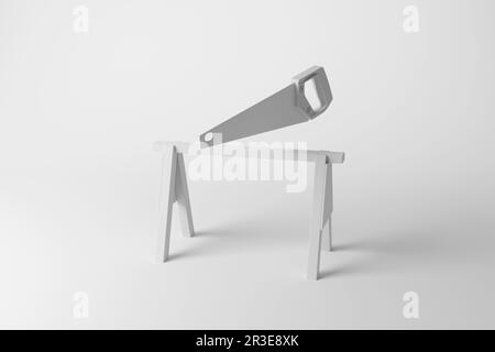 Workshop Of A Carpenter And Joiner Stock Photo - Alamy