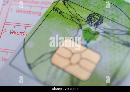Health card G2 Health insurance in Germany 2022 Stock Photo - Alamy