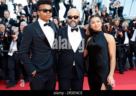 Jeffrey Wright mit Sohn Elijah Wright und Tochter Juno Wright bei der ...