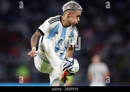 Argentina's Juan Carlos Gauto controls the ball during a FIFA U-20 ...