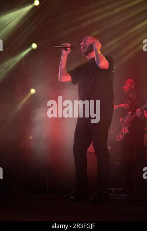 Naples, Italy. 23rd May, 2023. The Italian singer Raf performs live at ...
