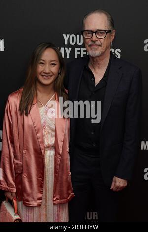 Steve Buscemi and Karen Ho Stock Photo - Alamy
