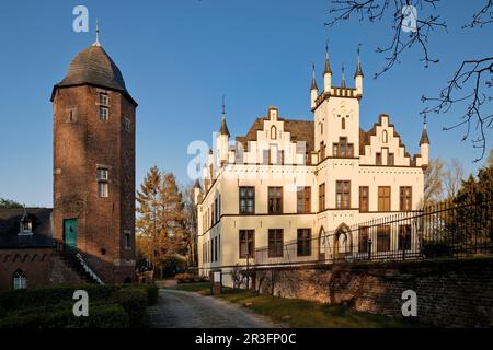 Historic mansion of Haus Horst, Moenchengladbach, North Rhine ...