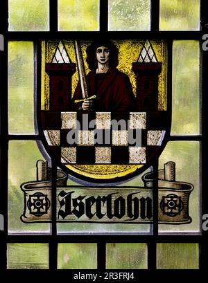 Historical coat of arms of Altena, Castle Museum, Altena Castle, Altena ...