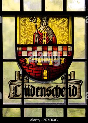 Historical coat of arms of Altena, Castle Museum, Altena Castle, Altena ...