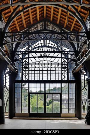 Sayner Huette, interior view of the old casting hall, Bendorf ...