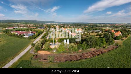 Neinstedt pictures from the air Stock Photo - Alamy