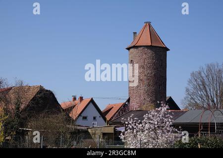 Spitzer Tower in Langen, Hesse Stock Photo - Alamy