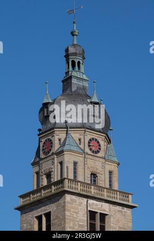 Old church in Neuenstein in Germany Stock Photo - Alamy