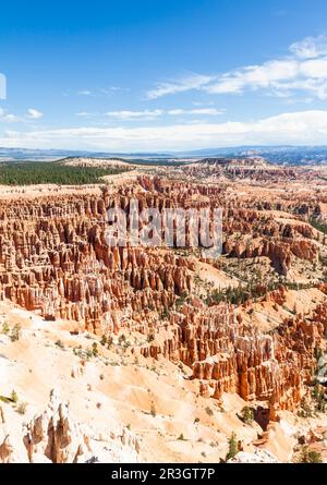 Orange colours in this iconic view of Bryce Canyon National Park, USA ...