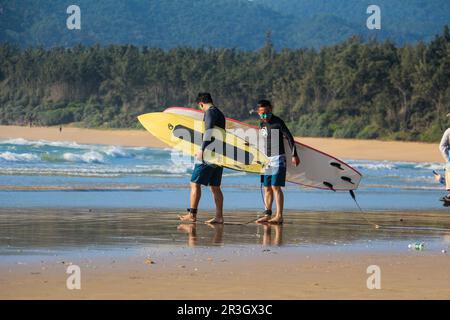 Surfing in Hainan Stock Photo - Alamy