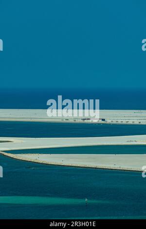 Artifical islands in the Kingdom of Bahrain Stock Photo - Alamy