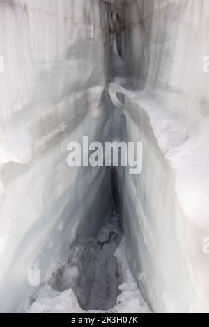 inside a crevasse in the swiss alps Stock Photo - Alamy