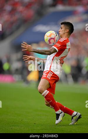 Joao Cancelo FC Bayern Munich FCB (22) Throw-in, action, Allianz Arena ...