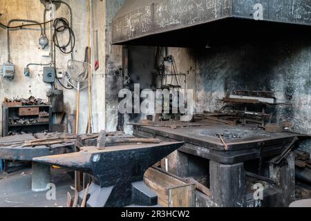 Industrial forge at Tyssedal hydropower station, Norway Stock Photo - Alamy